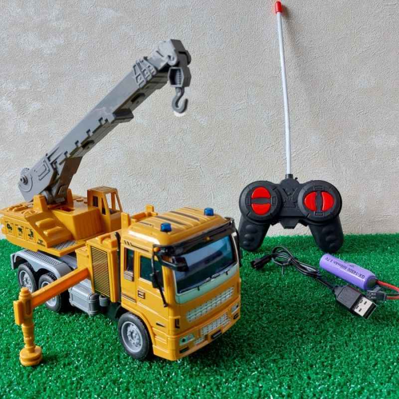 Promo rc truk crane alat berat - mainan remote control anak Diskon 16% ...