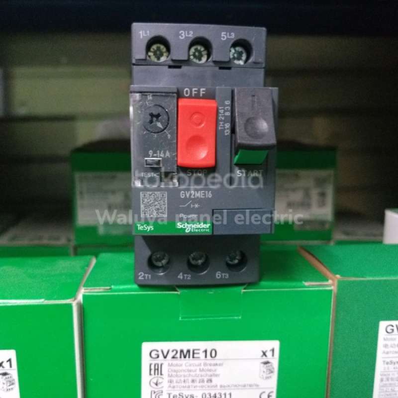 Promo Motor Circuit Breaker / MCB Schneider GV2 ME16 GV2ME16 Diskon 23% ...