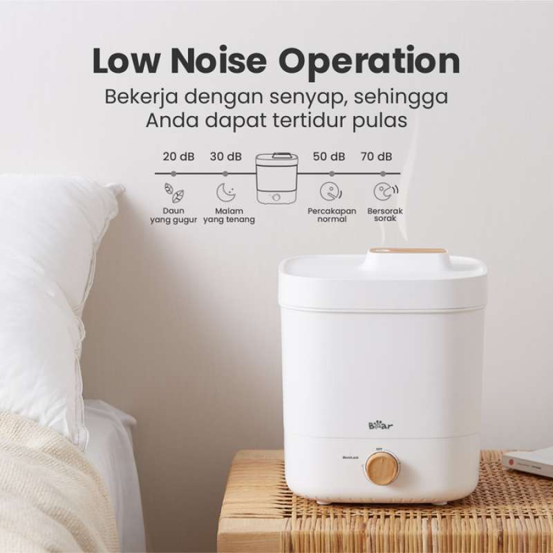 Jual Bear Top Fill Humidifier 4l / Alat Penjaga Kelembaban Udara ...