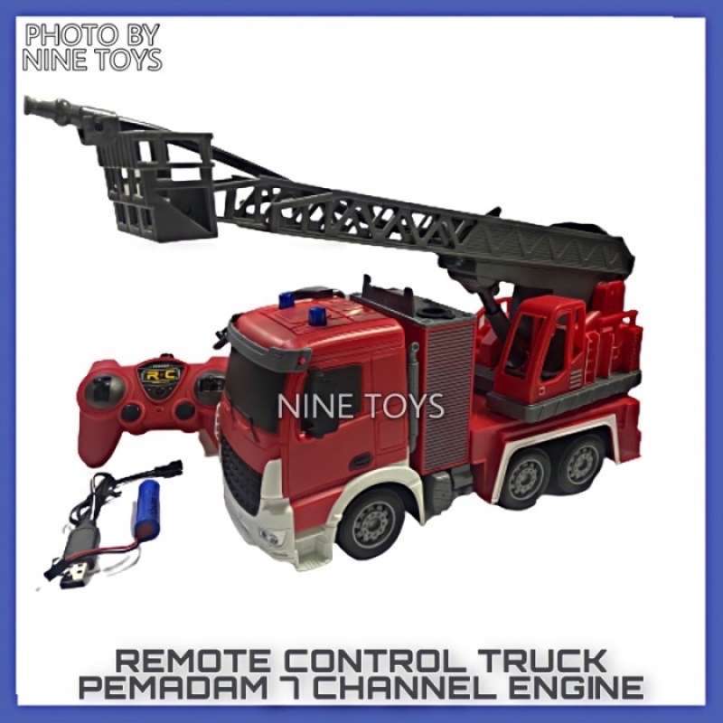 Promo mobil remote control pemadam fire engine truck pemadam rc damkar ...