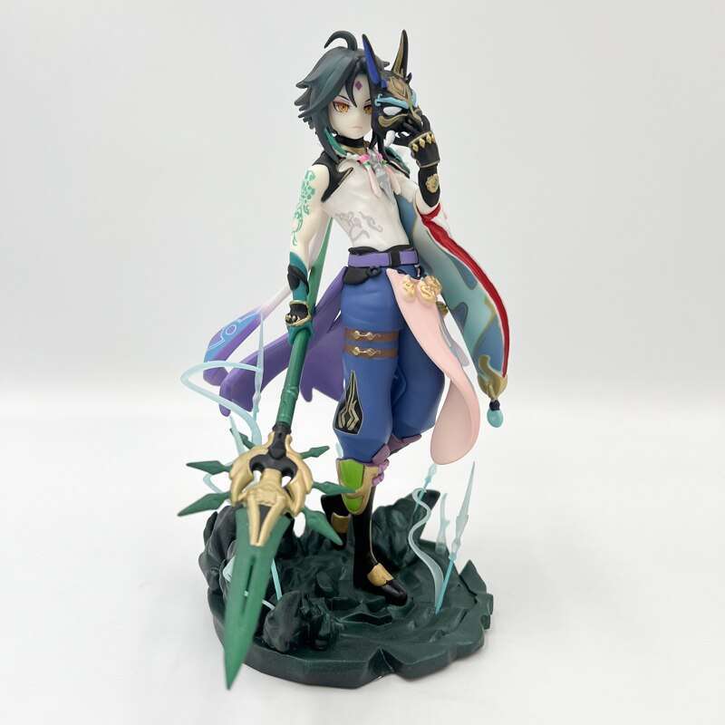 Promo 25cm Genshin Impact Anime Figure Genshin Impact Xiao Vigilant ...