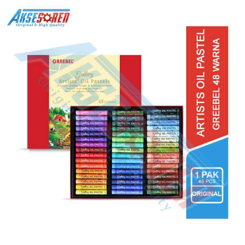 Jual Aksesoren Crayon Artists' Oil Pastel [grebel 130612/24/48 Warna ...