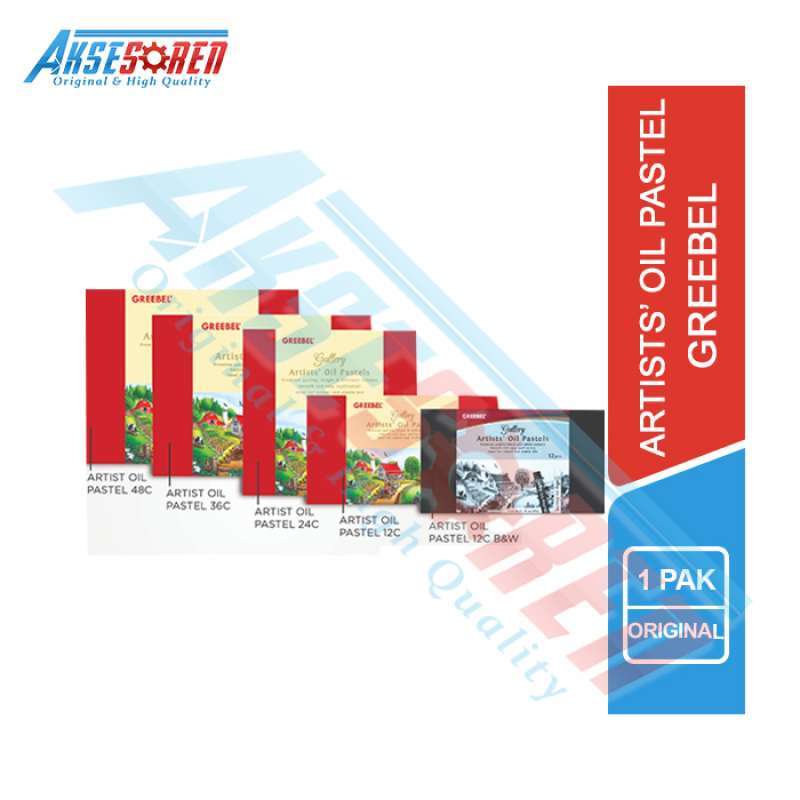 Jual Aksesoren Crayon Artists' Oil Pastel [grebel 130612/24/48 Warna ...