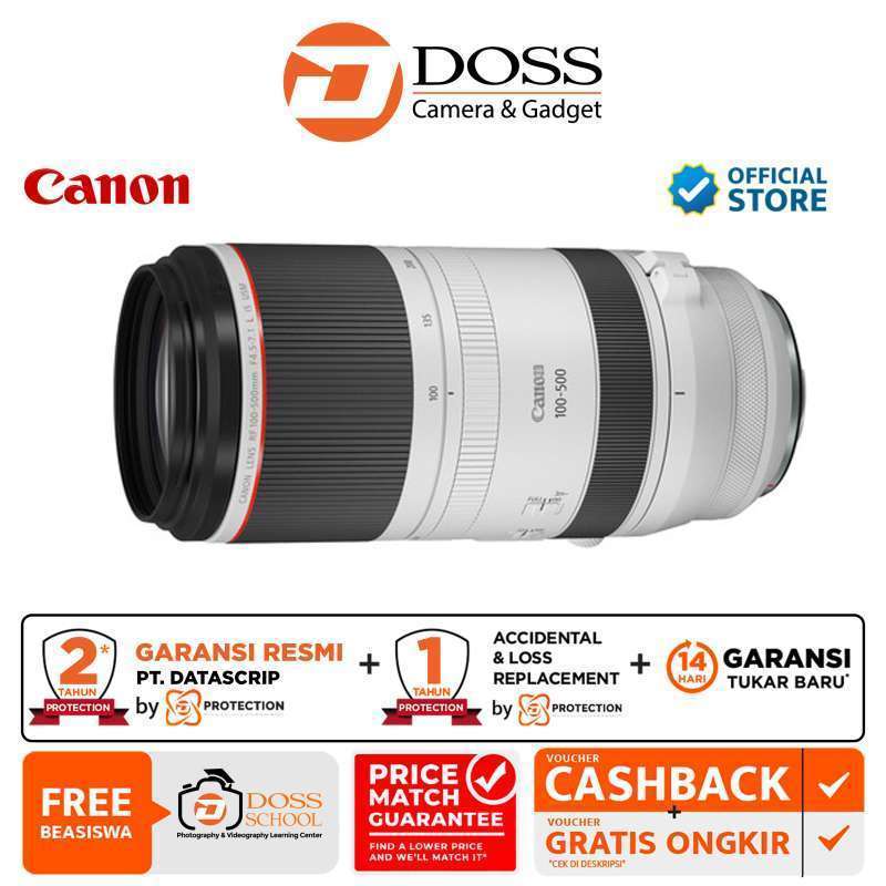 Promo DOSS Canon RF 100-500mm f4.5-7.1L IS USM Lens - RF 100-500mm ...