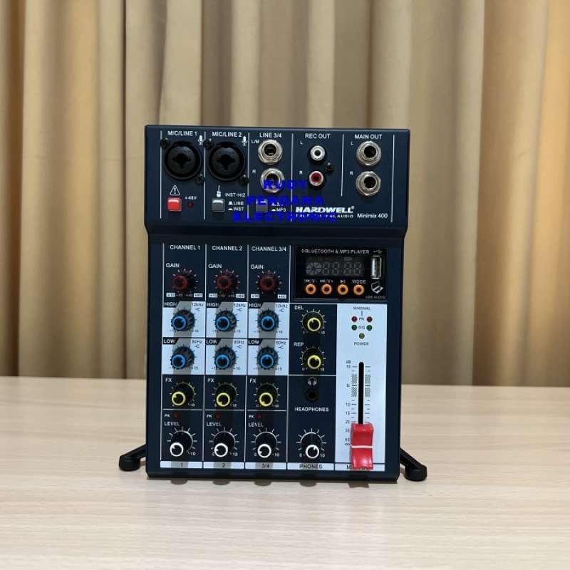 Jual MIXER AUDIO 4 CHANNEL BLUETOOTH SOUND CARD USB HARDWELL MINIMIX ...