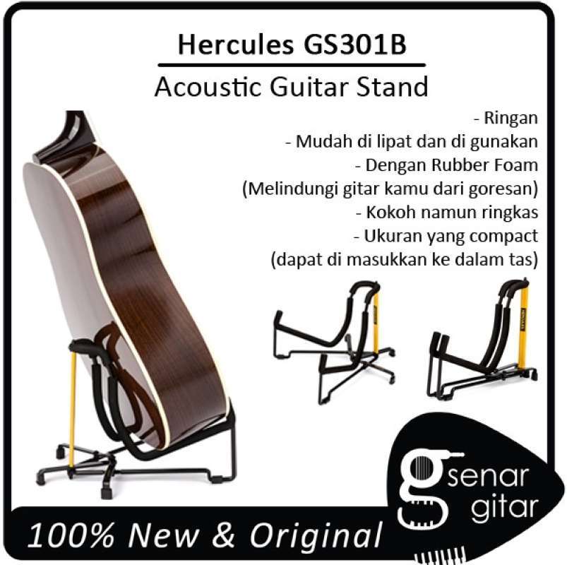 Jual Stand Gitar Hercules Gs301b - Acoustic Guitar Stand Akustik Di ...