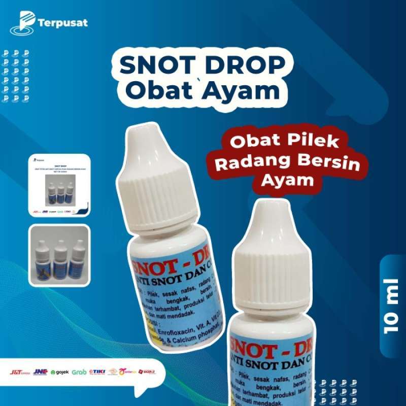 Promo Snot Drop - Obat Tetes Anti Snot Coryza Pilek Radang Bersin Ayam ...