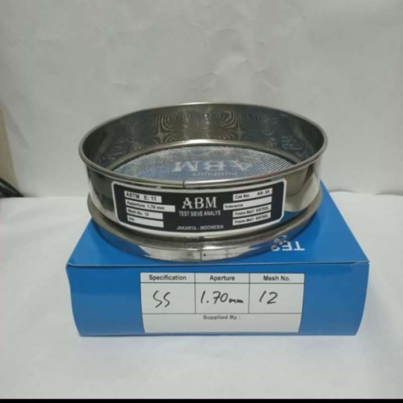 Promo Test Sieve Mesh 12 (170 Micron ) Diskon 17% Di Seller Mahanani ...