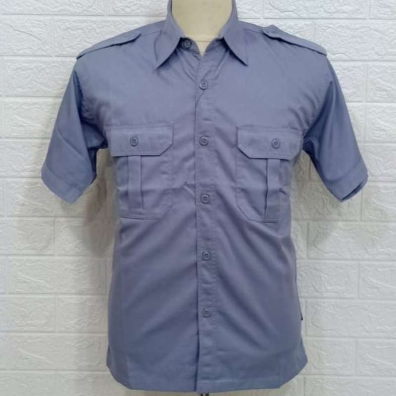 Jual KEMEJA SERAGAM KERJA PNS, BAJU PDH KODE ABU di Seller Plaza ...