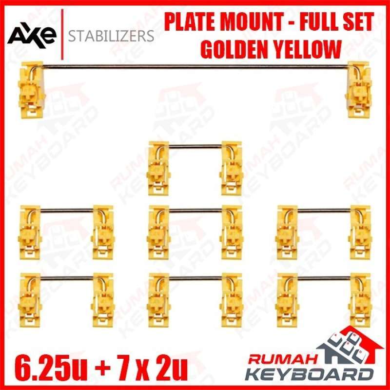 Promo STABILIZER - AXE | STABILIZERS - PLATE MOUNT - GOLDEN YELLOW ...