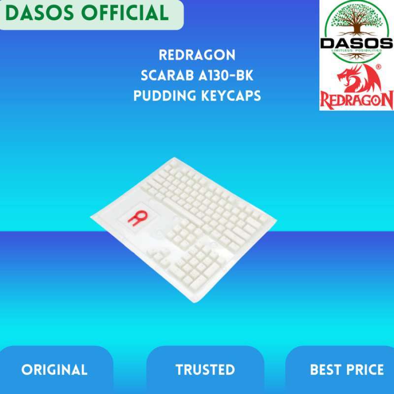 Jual Redragon PBT Pudding Keycaps for Mechanical Keyboard - SCARAB A130 ...