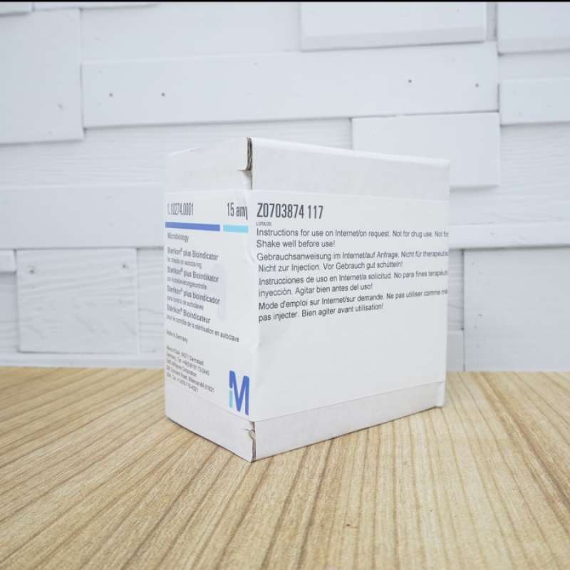 Promo Sterikon Plus Bioindicator|merck|1.10274.0001|microbiology|15amps ...