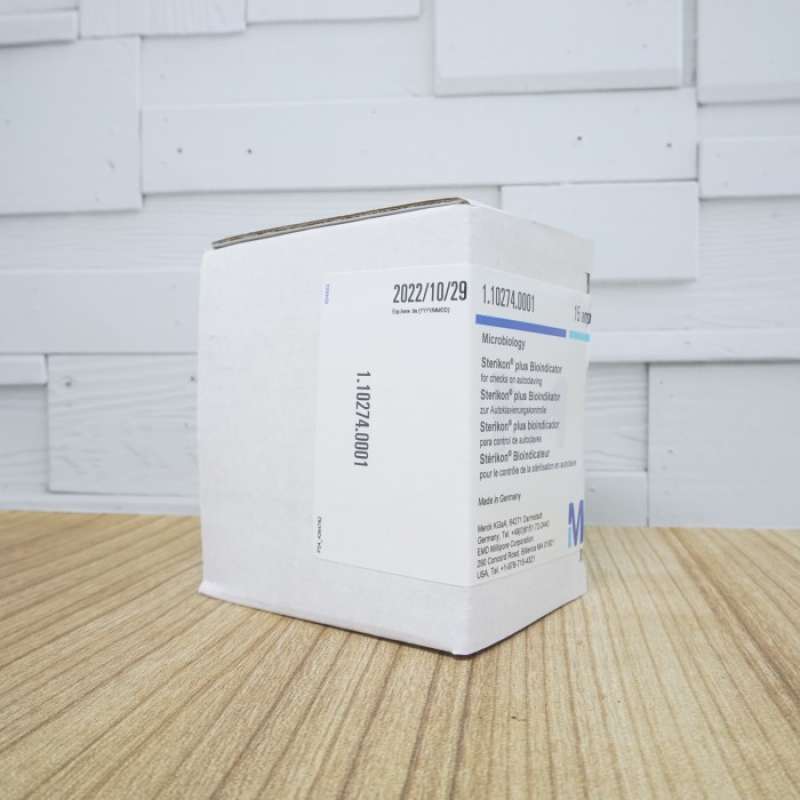 Promo Sterikon Plus Bioindicator|merck|1.10274.0001|microbiology|15amps ...