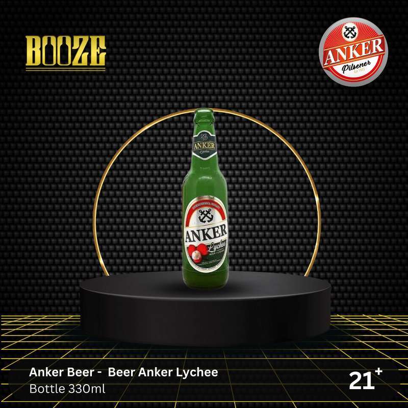 Jual Bir Anker Lychee Botol Beer 4,7% 620ml - Booze Surabaya Di Seller ...