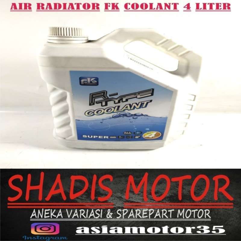 Promo Air Radiator Fk Coolant 4 Liter Diskon 23% di Seller TokOtomotif ...