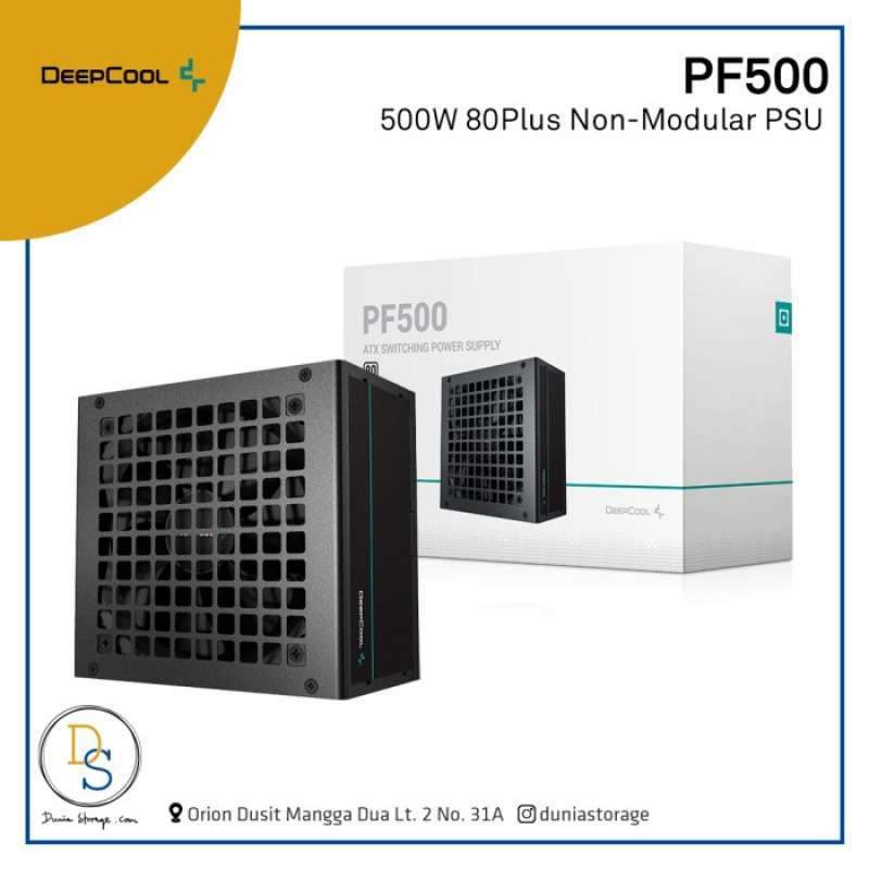 Promo Deepcool Pf500 | Psu 500 Watt 80+ Non Modular Diskon 23% Di Seller Xixistore - Kebon ...