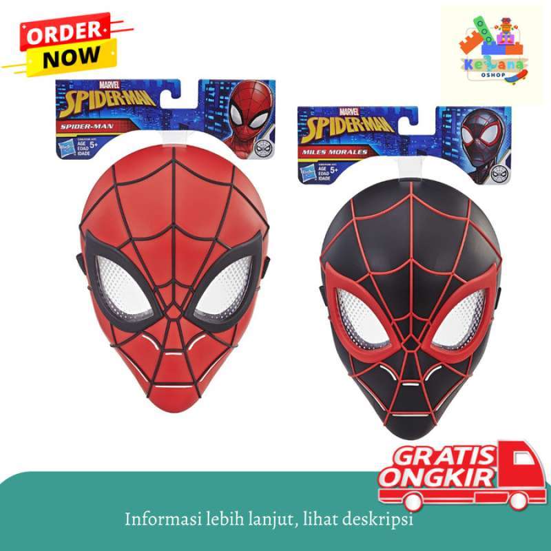 Promo Hasbro Marvel Spiderman Mask - Mainan Topeng Anak Diskon 23% di ...