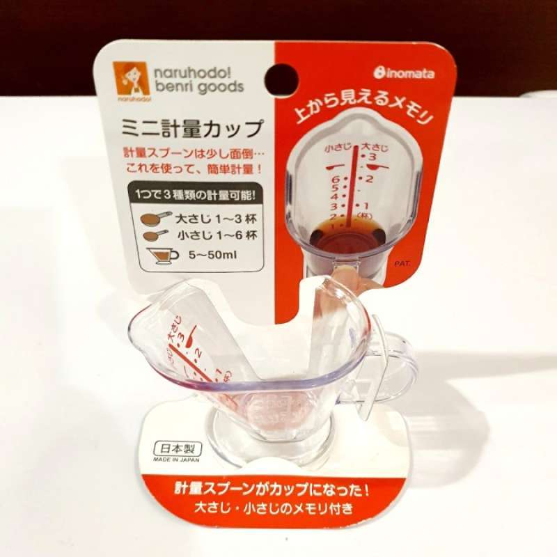 Promo Alat Takar Gelas Takar Measuring Cup 50 ml Made in Japan Diskon ...