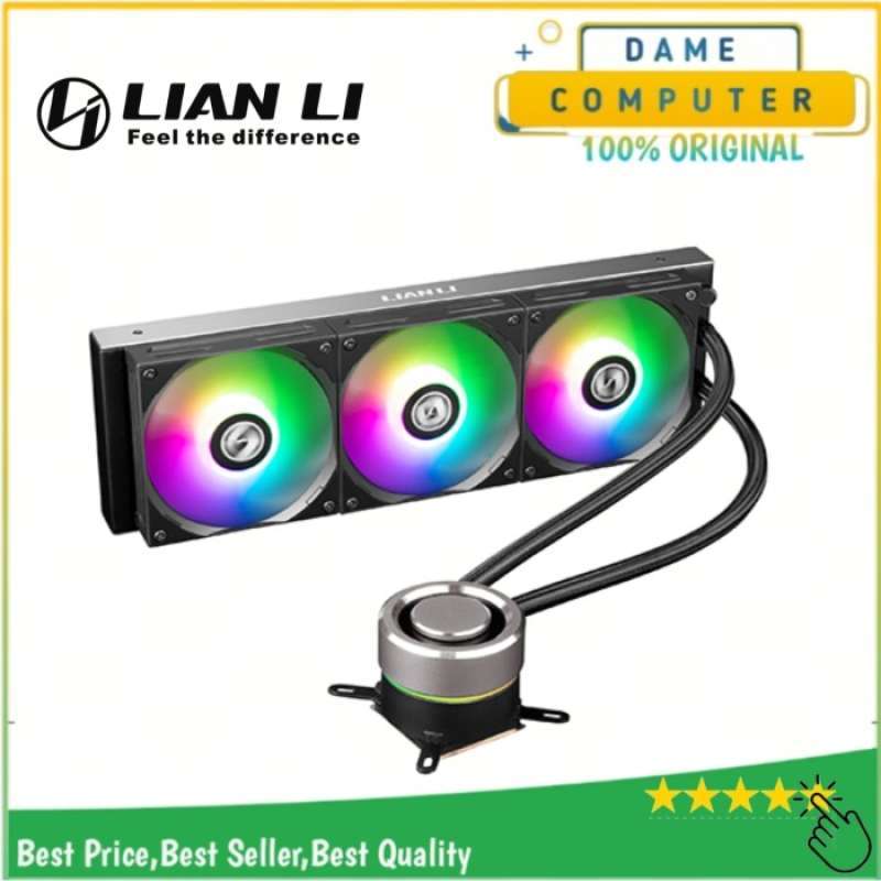 Promo Lian Li Galahad 360 - Black - Aio Argb Cpu Cooler Diskon 23% di ...