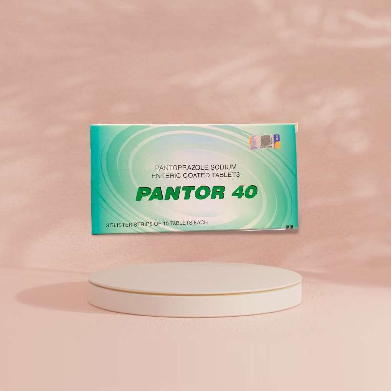 Jual Pantor 40 Pantoprazole Sodium Enteric Coated Tablets Di Seller ...