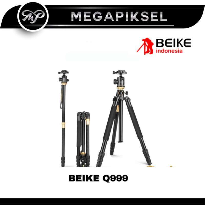 Jual Tripod Beike Q999h Horizontal Ballhead Travel Monopod Di Seller ...