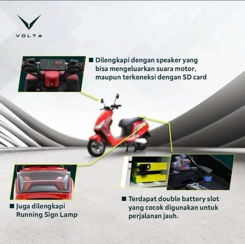 Jual Volta Virgo Reguler Sepeda Motor Listrik - White Di Seller Volta ...