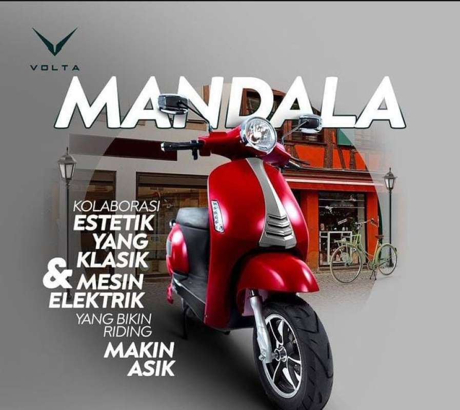 Jual Volta Mandala Lite Sepeda Motor Listrik - White Di Seller Volta ...