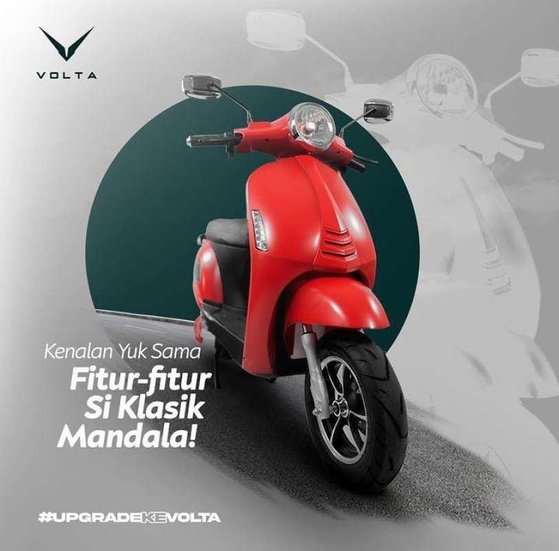 Jual Volta Mandala Lite Sepeda Motor Listrik - White Di Seller Volta ...