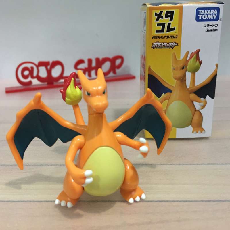 Promo Takaratomy Metacole Pokemon Charizard /lizardon Figure Diskon 23% ...