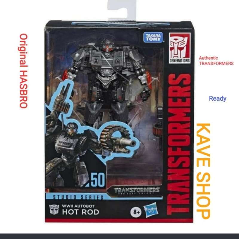 Promo Transformers Hasbro Studio Series 50 Autobot : Hot Rod Diskon 23% ...