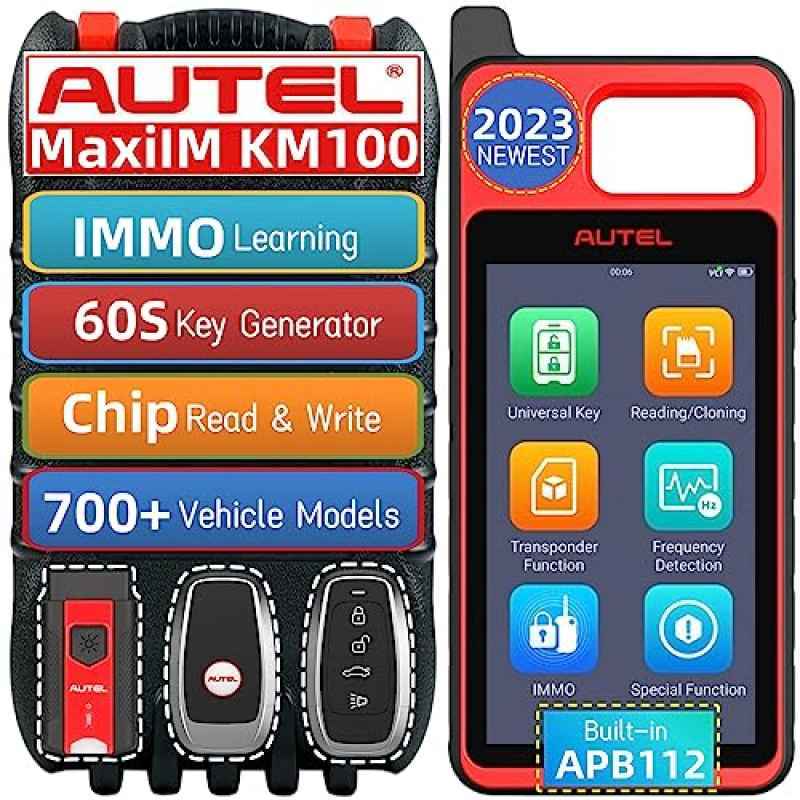 Jual Autel MaxiIM KM100 Key Fob Programmer Immobilizer Tool Key ...