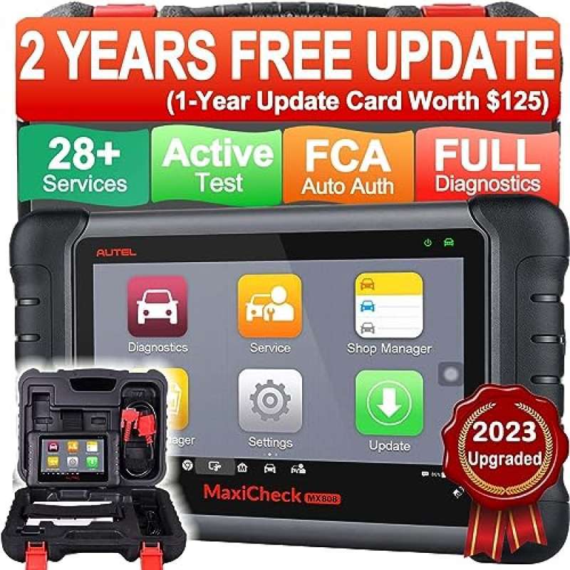 Jual Autel Scanner MaxiCheck MX808 OBD2 All System Diagnostic Scanner ...