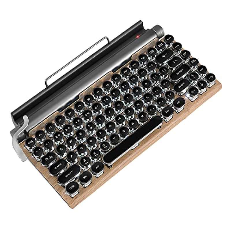 Jual 83-Key Mechanical Keyboard dot Retro Typewriter Mechanical ...