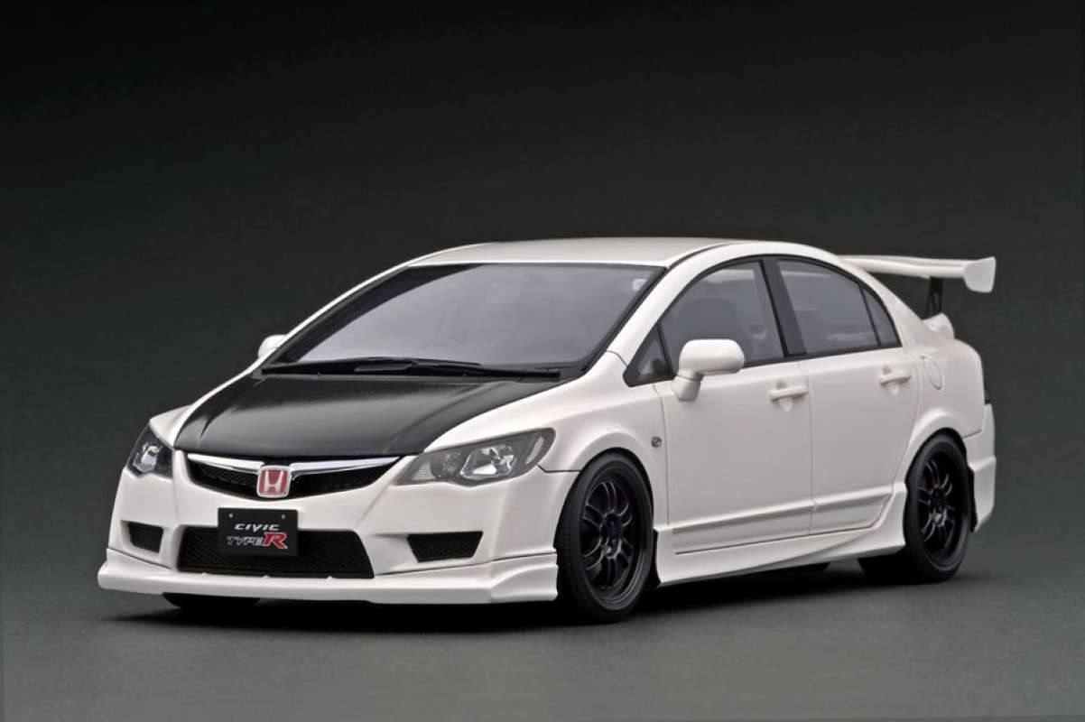 Jual 1/18 Ignition Honda Civic Fd2 Type R White W/ Carbon Bonnet Di Seller Automodels - Kelapa ...