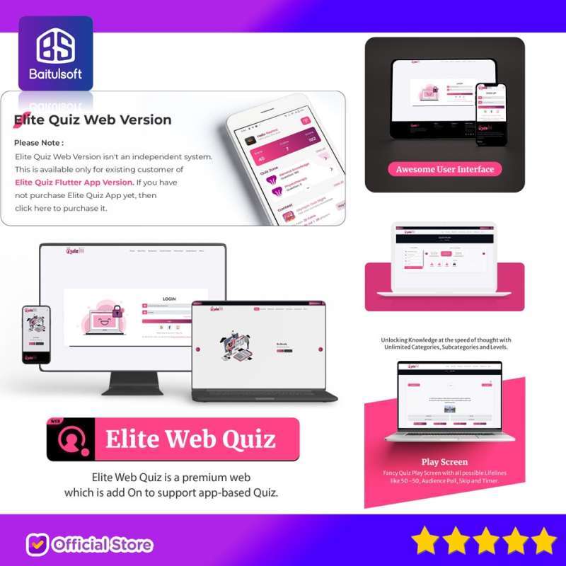 Promo Source Code Aplikasi Elite Quiz Trivia Quiz Quiz Game Web Version ...