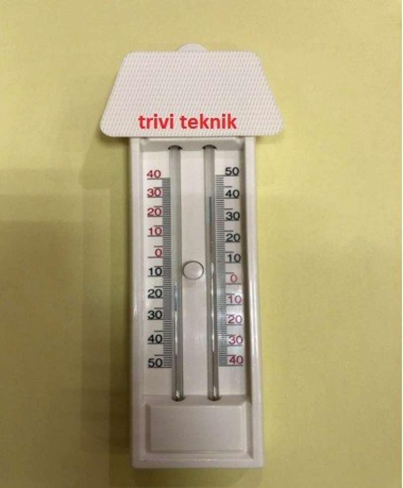 Jual Pengukur Suhu Termometer Air Raksa,minimal Maximal Allafrance Di ...