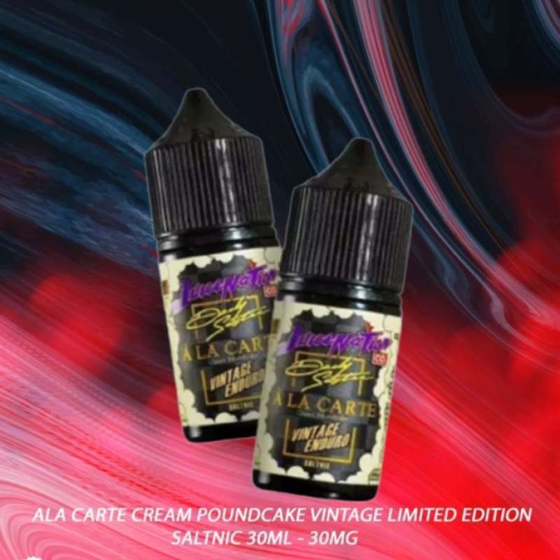 Jual Salt Nic Alacarte Cream Poundcake 30mg 30ml Saltnic Pod ala carte ...
