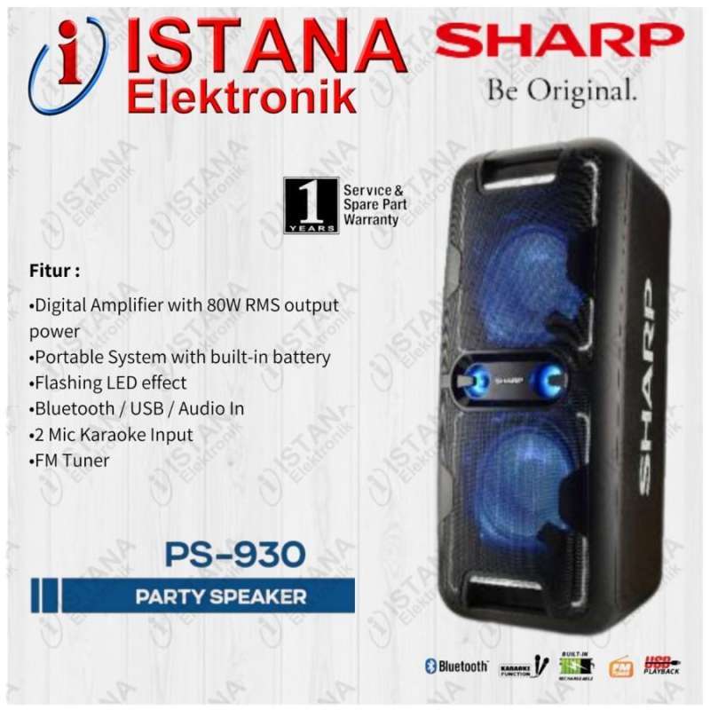Jual Sharp Party Speaker System Original, Murah & Diskon Juli 2024 | Blibli
