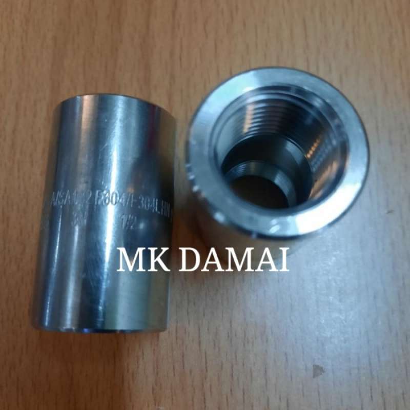 Promo Socket Ss316 Class 3000 Npt 1/2inch / Sock Drat Dalam Stainless ...