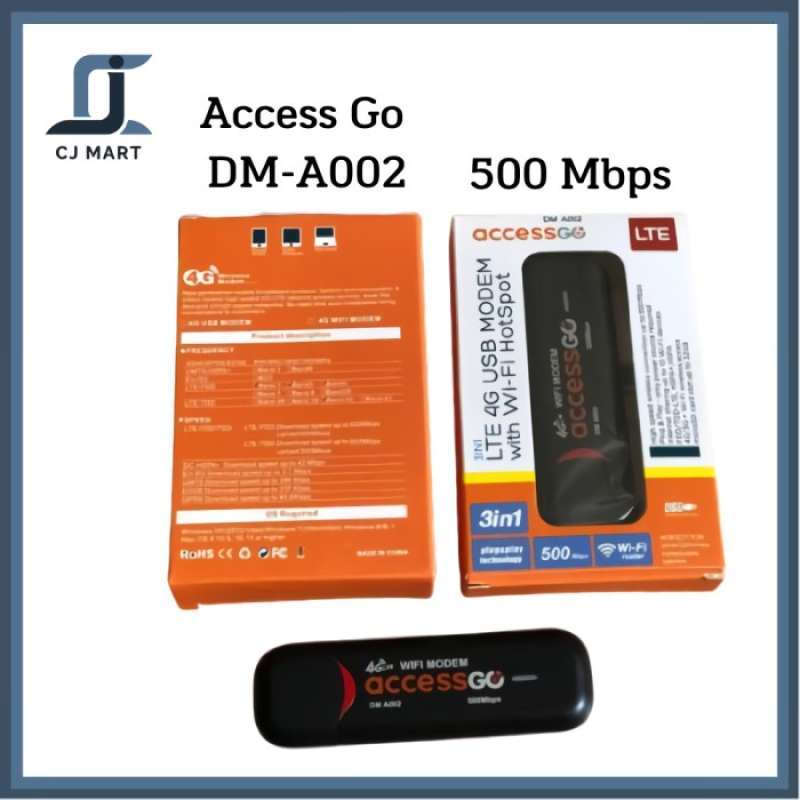 Promo Access Go DM-A002 Modem WiFi USB 4G LTE UNLOCK ALL OPERATOR SMARTFREN Diskon 23% di Seller ...