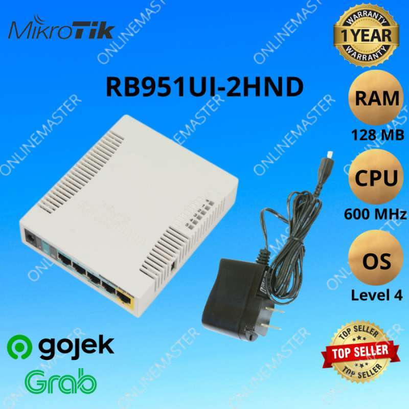 Promo RB951UI-2HND Mikrotik Routerboard Diskon 23% di Seller Minao ...
