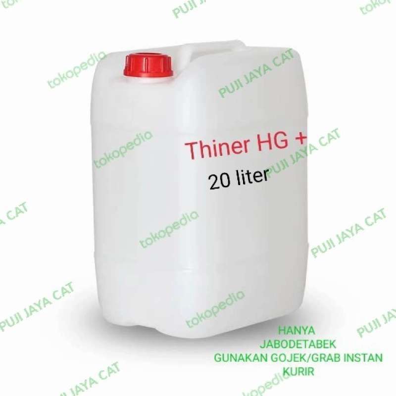 Promo THINNER THINER TINER HG isi 20 liter ( 1 Jrigen ) + JERIGEN ...