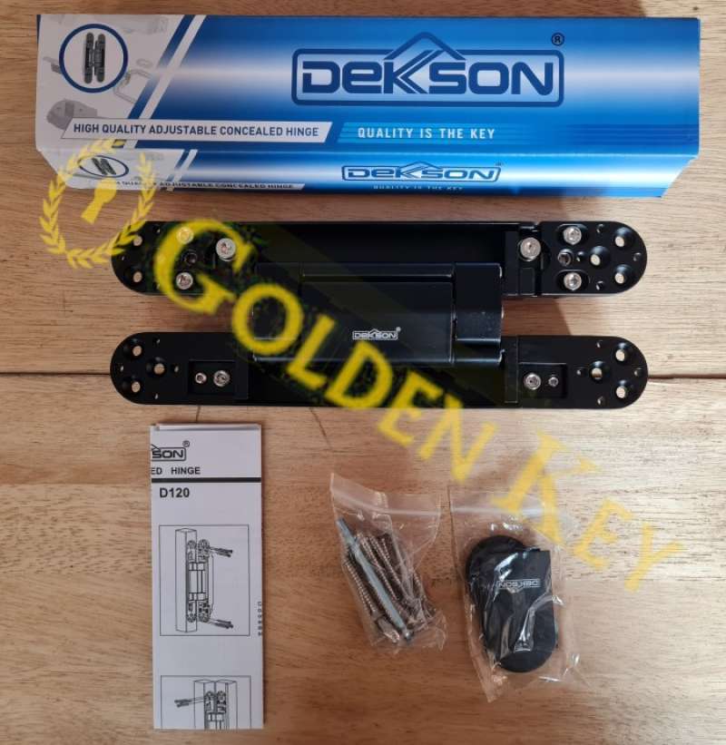Promo Engsel Pintu Tanam Dekson Dekkson D 80 Concealed Hinge D80 Black ...