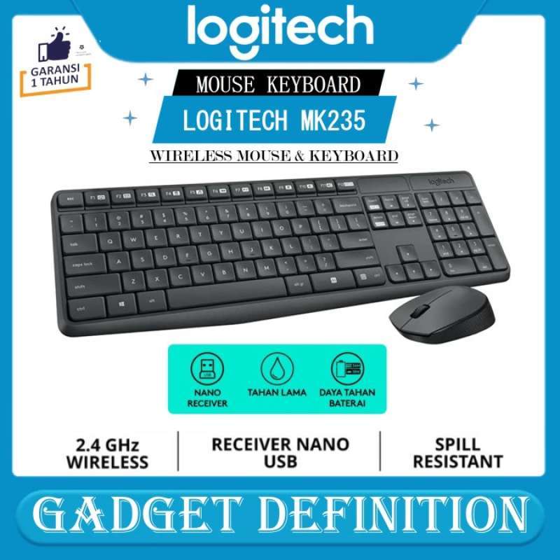 Jual Keyboard Logitech Wireless Keyboard Mk Di Seller Retail Indo Global Cengkareng Timur