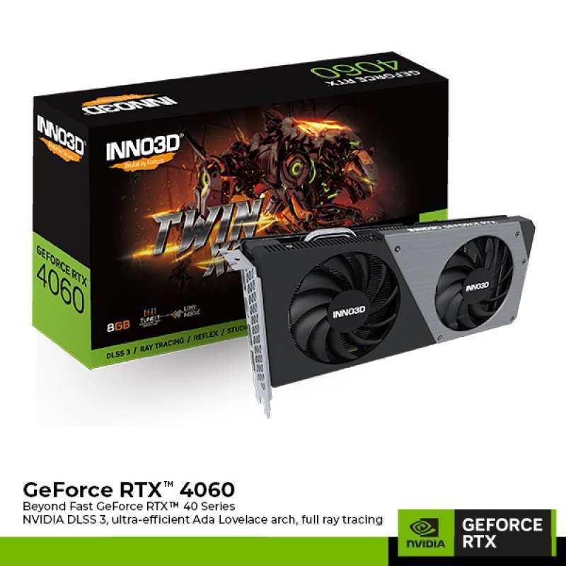 Promo VGA Card Inno3D GeForce RTX 4060 TWIN X2 8GB GDDR6 Diskon 10% di ...