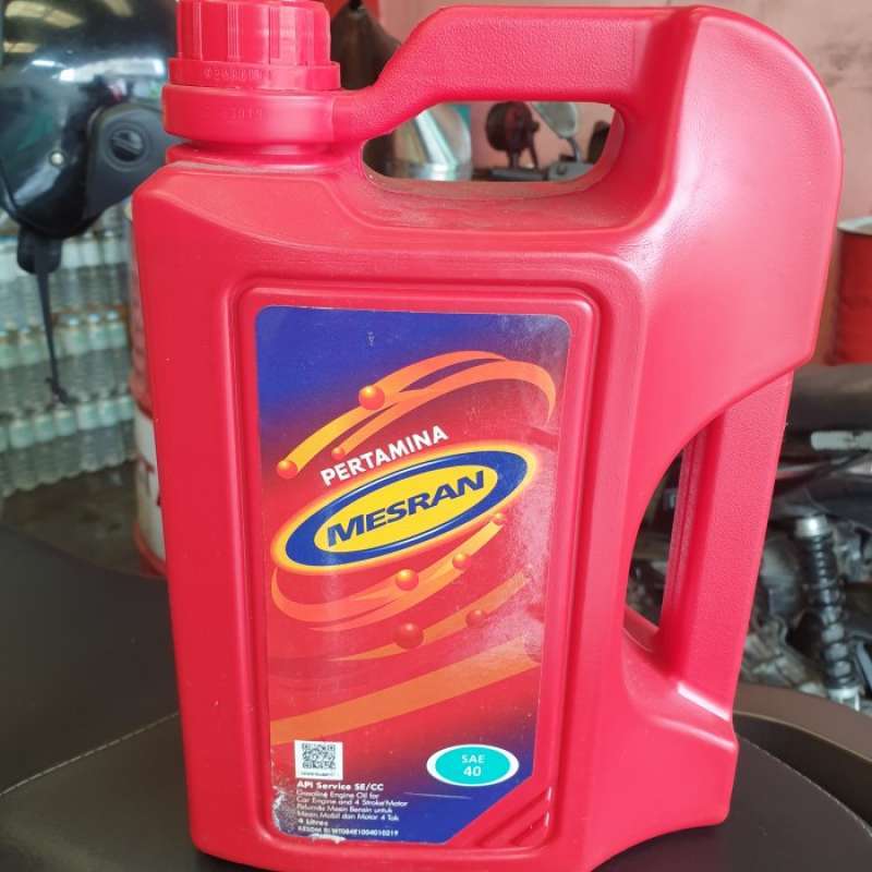 Promo 1 Galon Oli Mesran Sae 40 Sae40 Pertamina 4 Liter 4liter Diskon ...