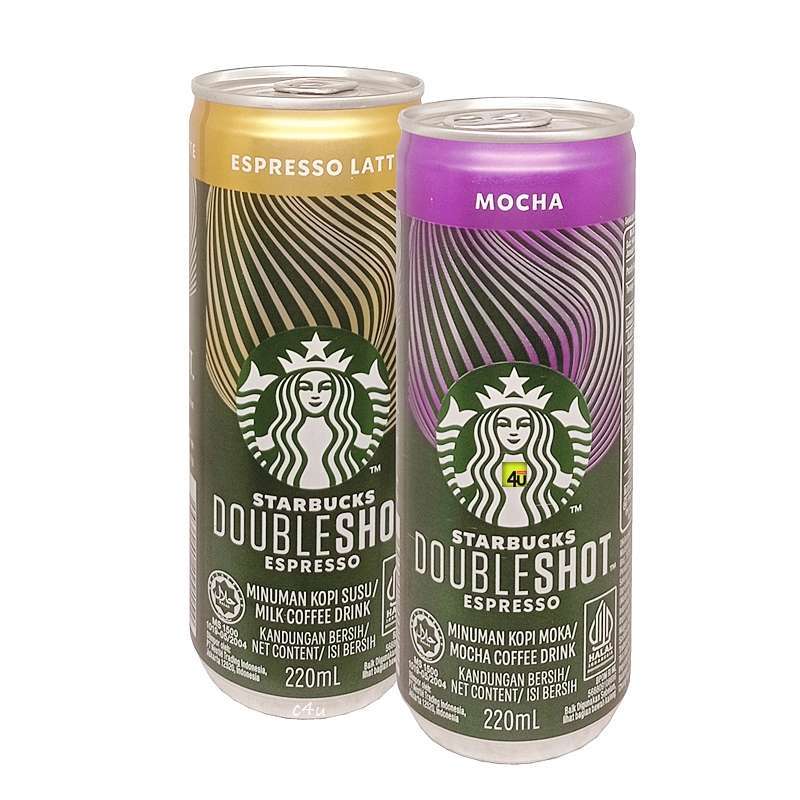 Promo Starbucks - Double Shot Espresso - Coffee Drink 220 ml RTD Diskon ...