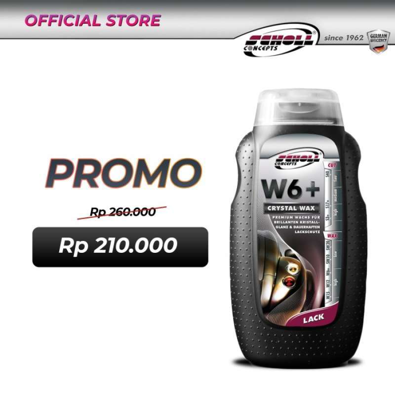 Promo Scholl Concepts W6+ Premium Paint Sealant Highest Paint Protection Diskon 23% Di Seller ...