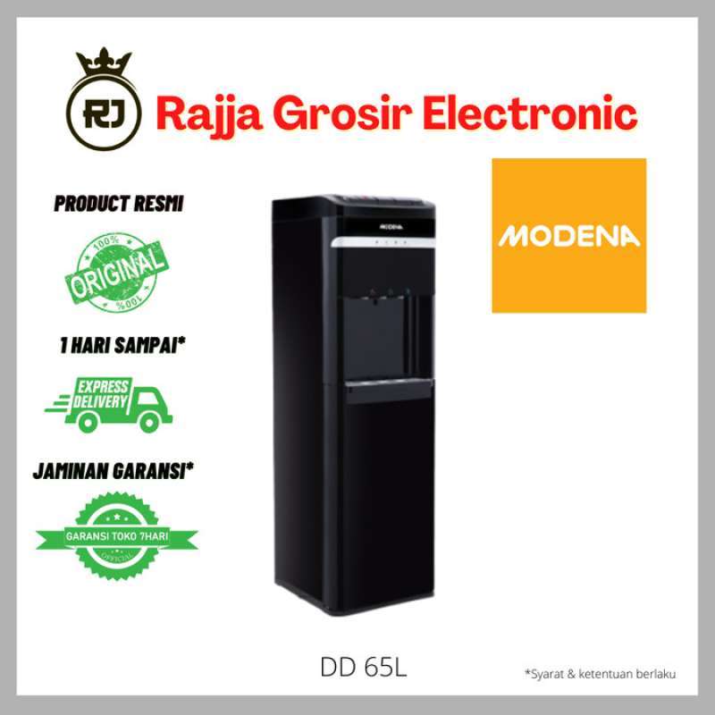 Promo Dispenser Modena Galon Bawah Dd 65 L Dd65l Hitam Diskon 23% Di ...