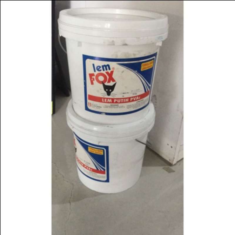 Promo Lem Fox PVAC Ember Biru 10kg Diskon 23% di Seller CV. Kenesi ...